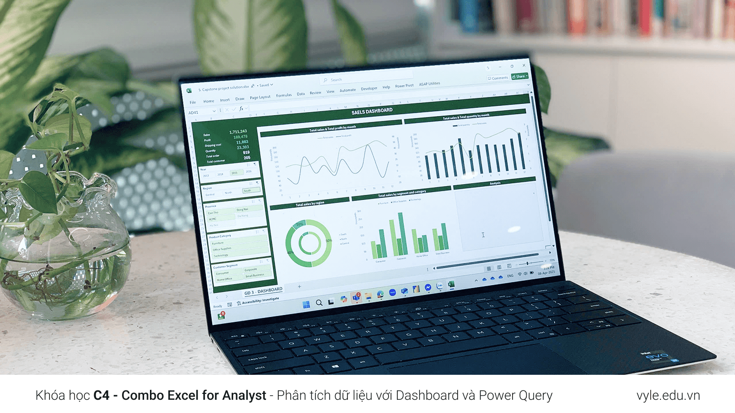 Combo Excel for Analyst (E1+E2+Q1) - V Y L E